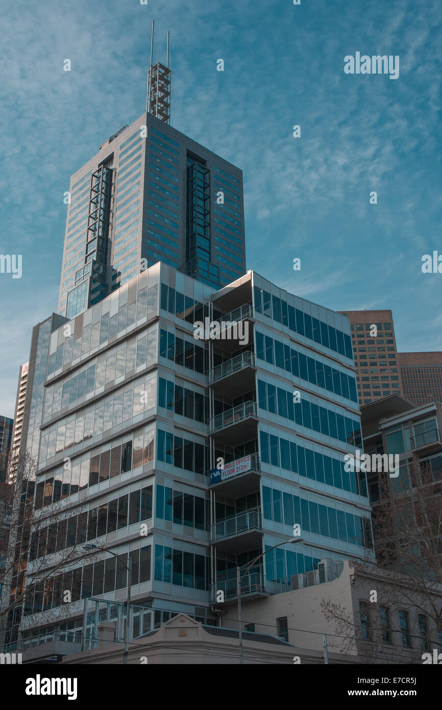 Melbourne office buildings hi-res stock photography and images - Alamy