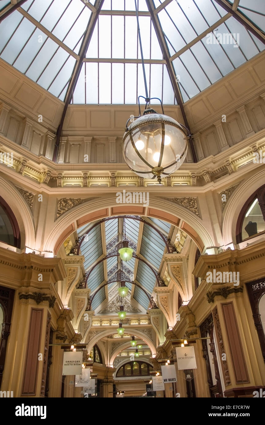 Block Arcade Melbourne Australia Stock Photo - Alamy