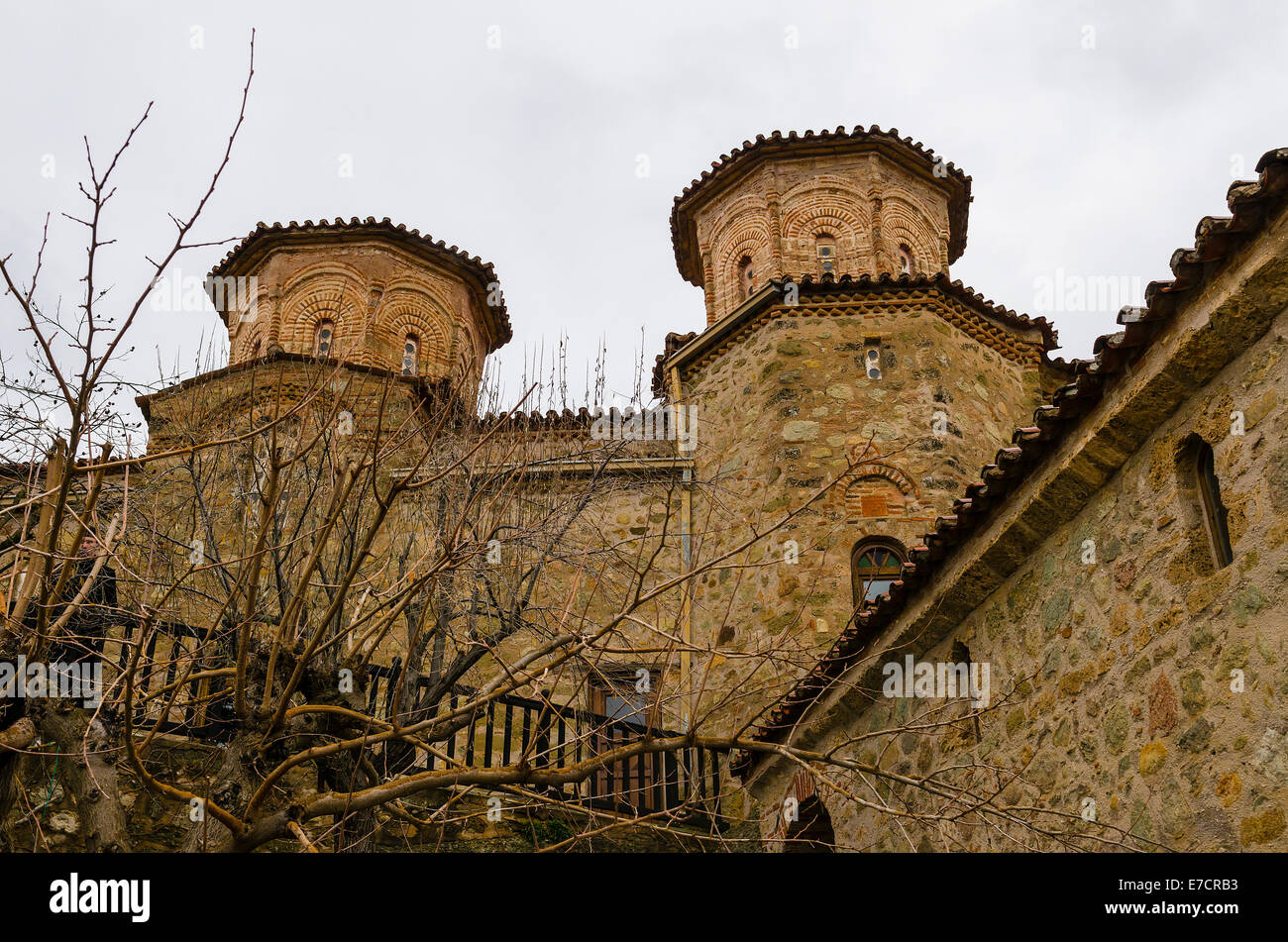 Varlaam monastery church in Meteora Greece Stock Photo - Alamy