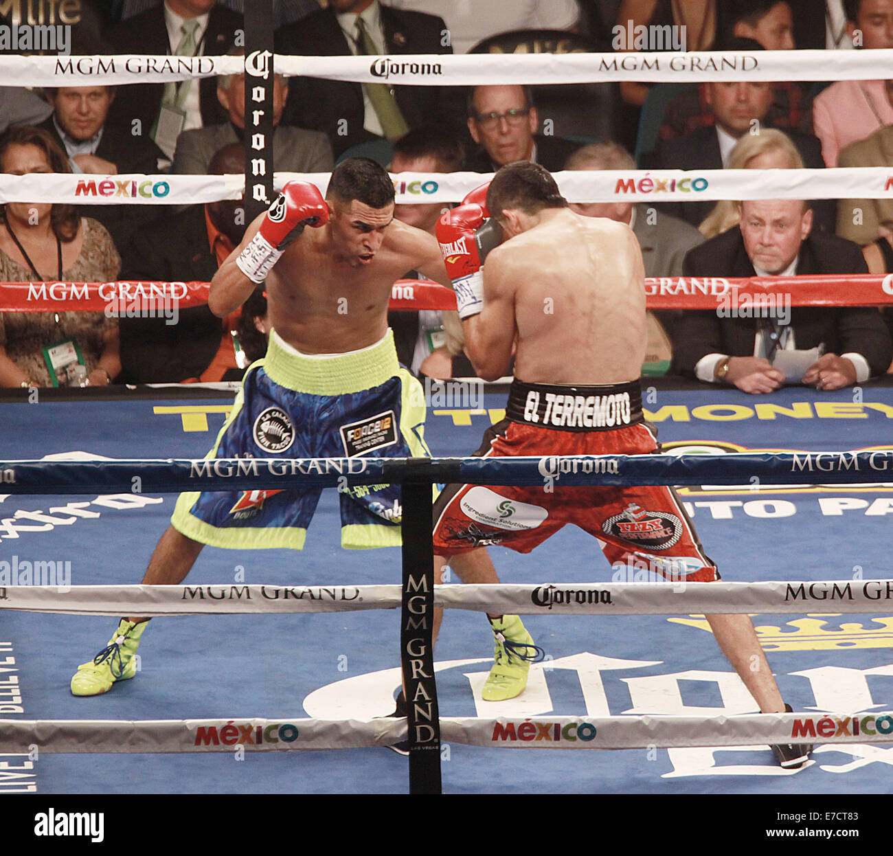 Las Vegas, Nevada, USA. 13th Sep, 2014. WBC Super Bantam Weight Boxing ...