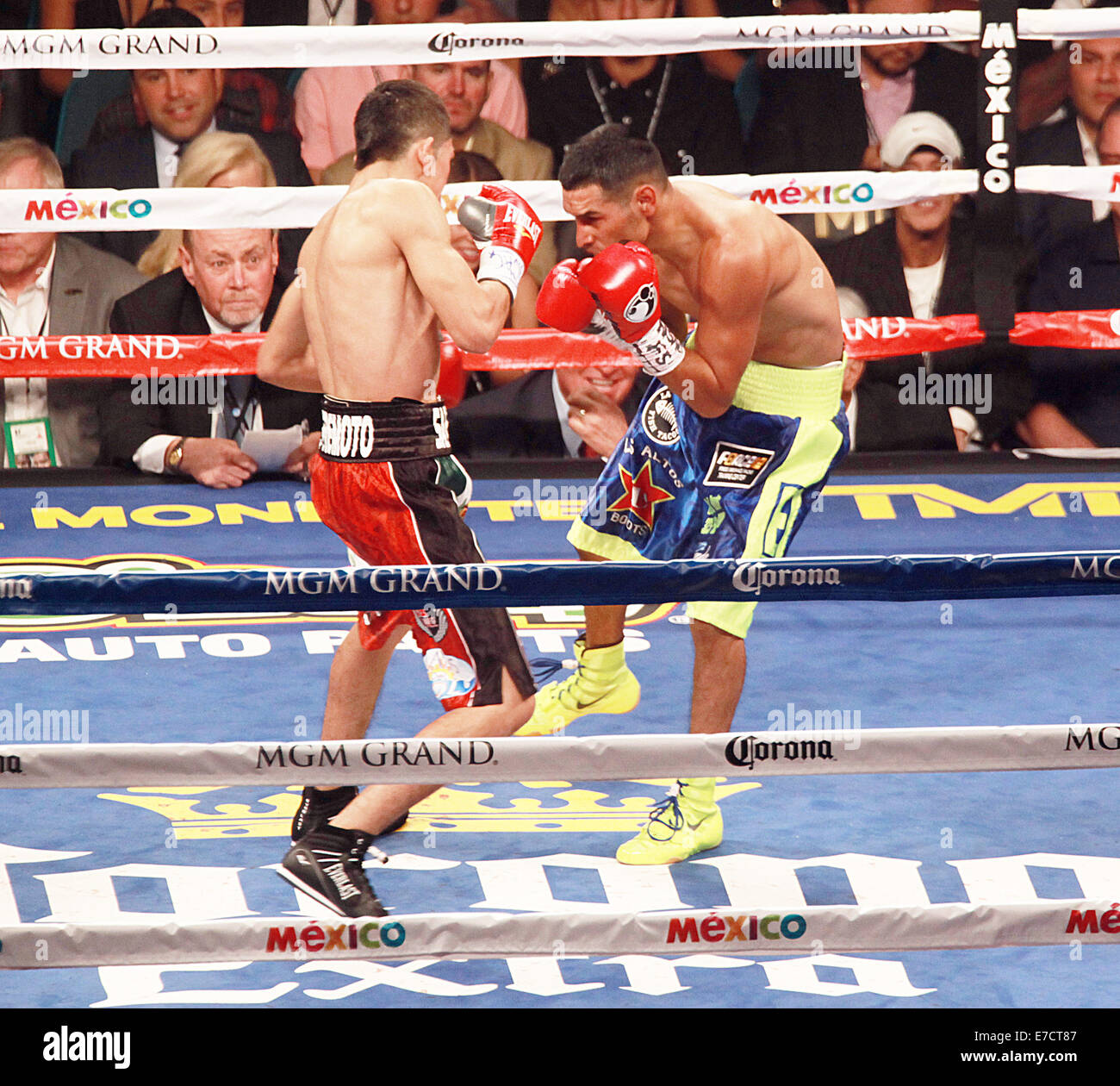 Las Vegas, Nevada, USA. 13th Sep, 2014. WBC Super Bantam Weight Boxing ...