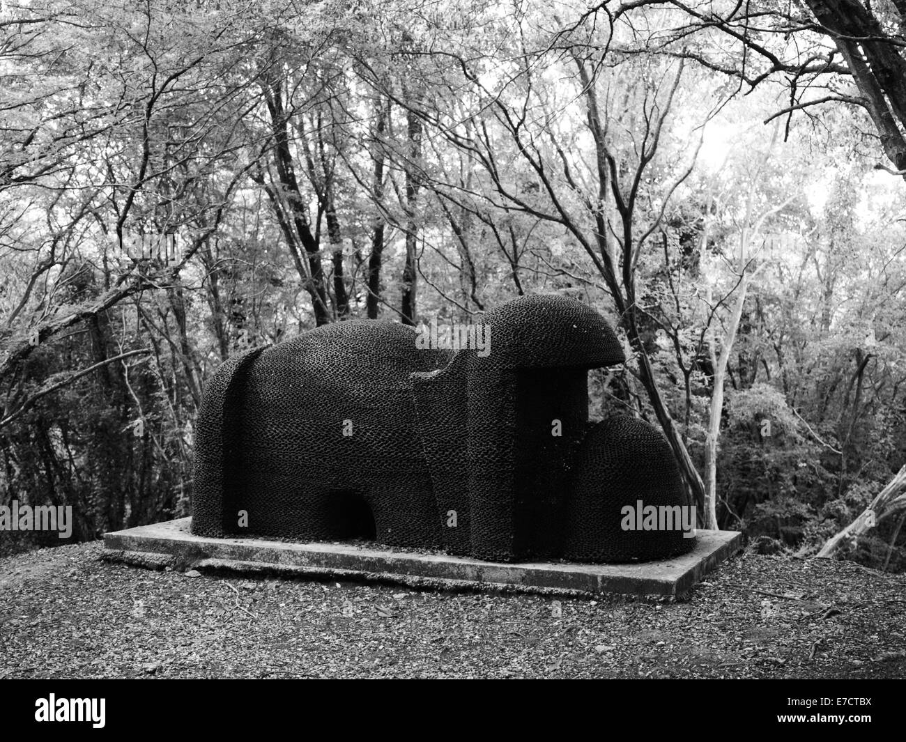 Dusan Dzamonja sculpture / detail from Sculpture park Vrsar, Vrsar ...