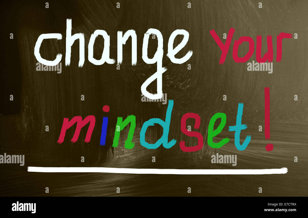 change your mindset concept Stock Photo - Alamy