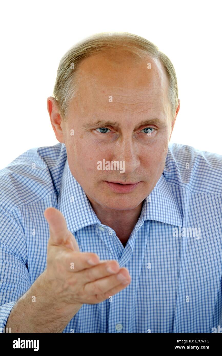 Russian President Vladimir Putin portrait Stock Photo - Alamy
