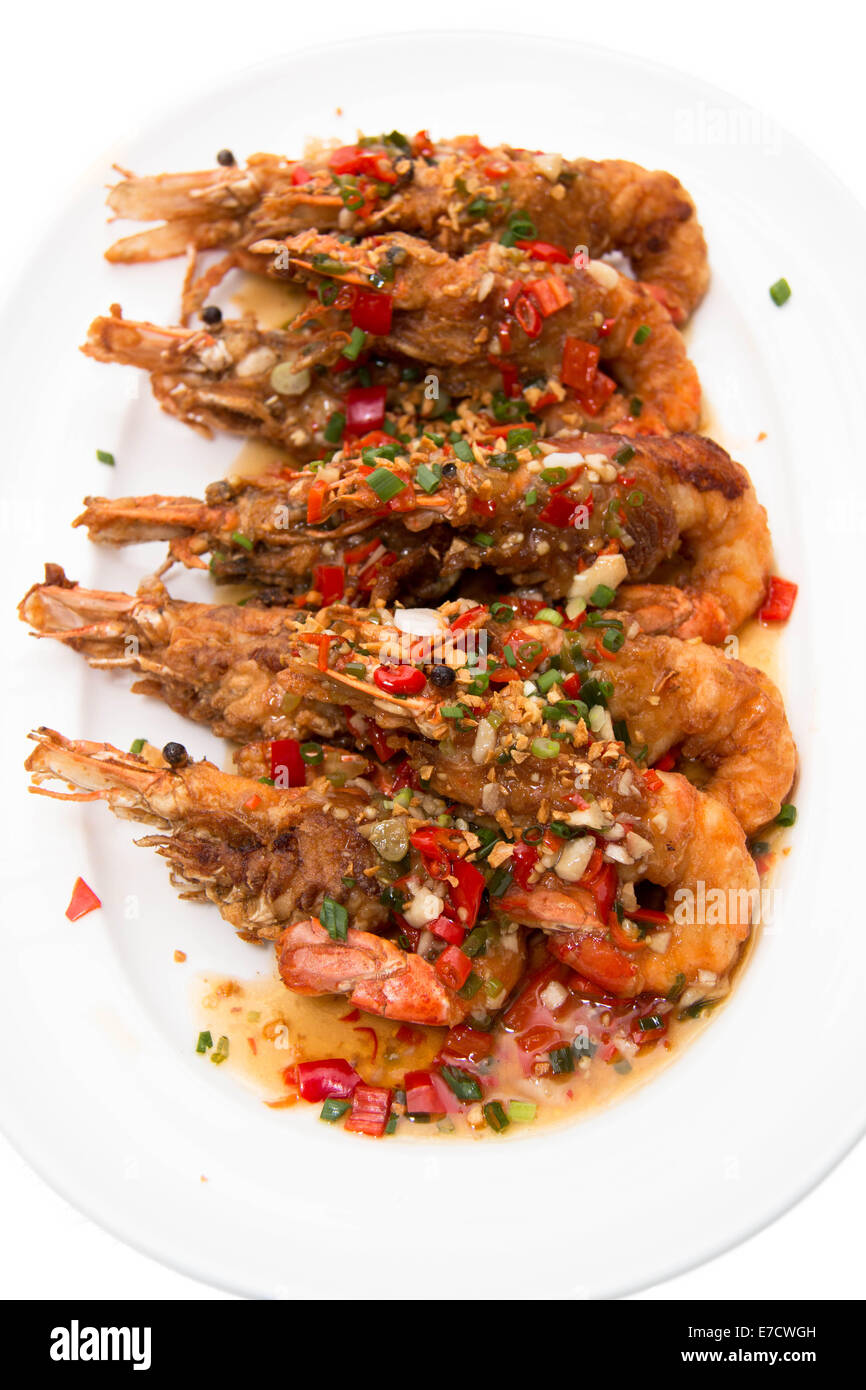 River prawn Cut Out Stock Images & Pictures - Alamy