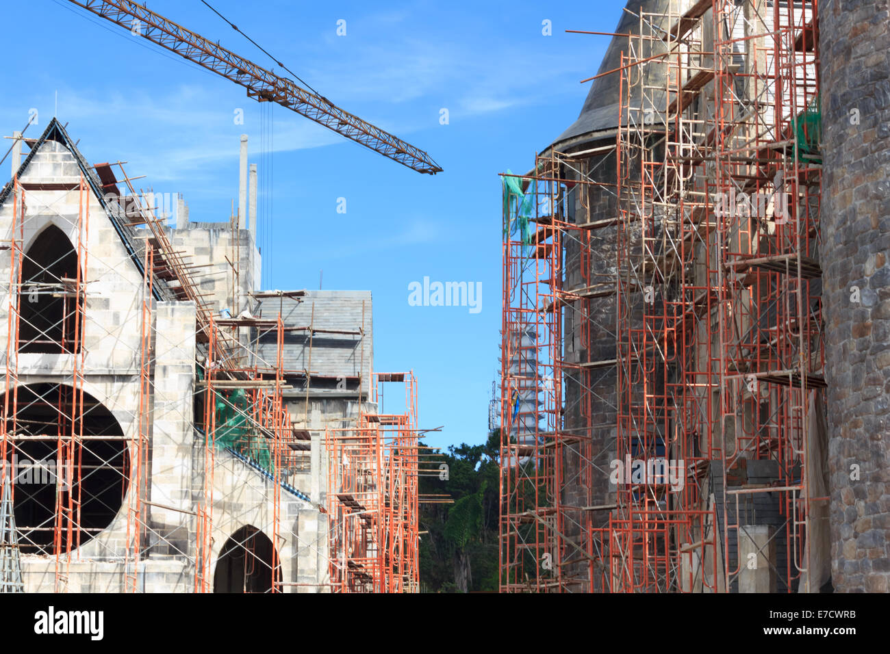 Buildings under construction Stock Photo - Alamy