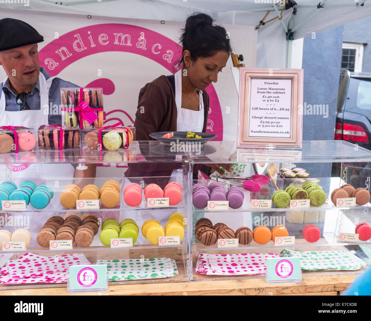 Ashburton Food & Drink Festival and the very popular Frandie Macaroon ...