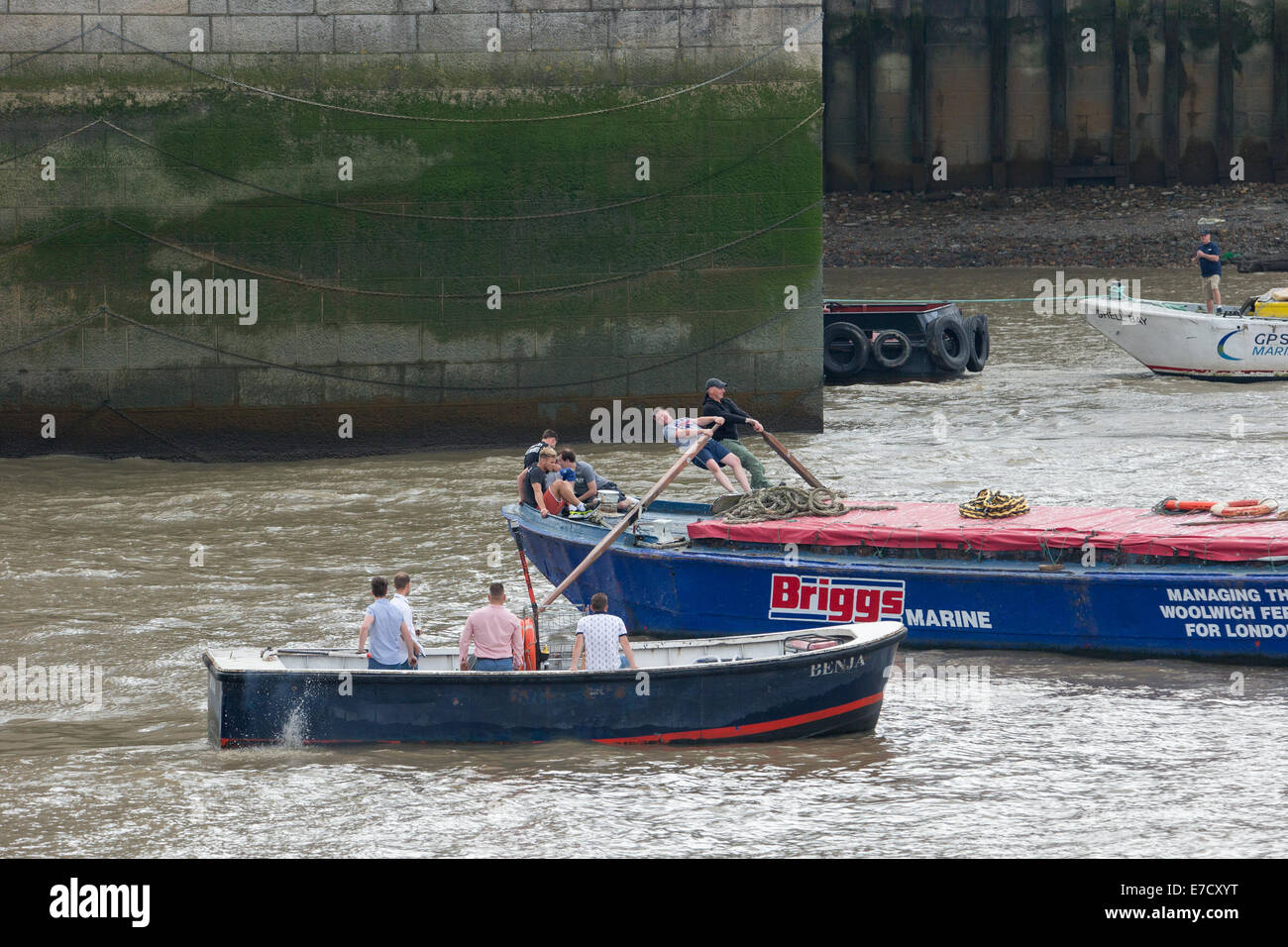 Thames lighterman hi-res stock photography and images - Alamy
