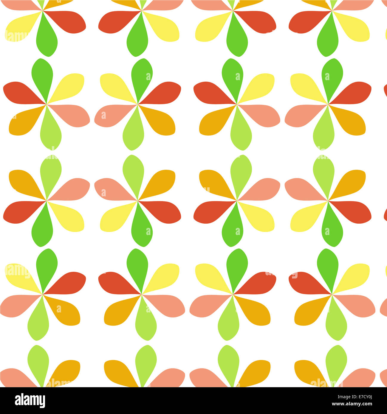Romantic floral seamless pattern in gold Stock Photo - Alamy