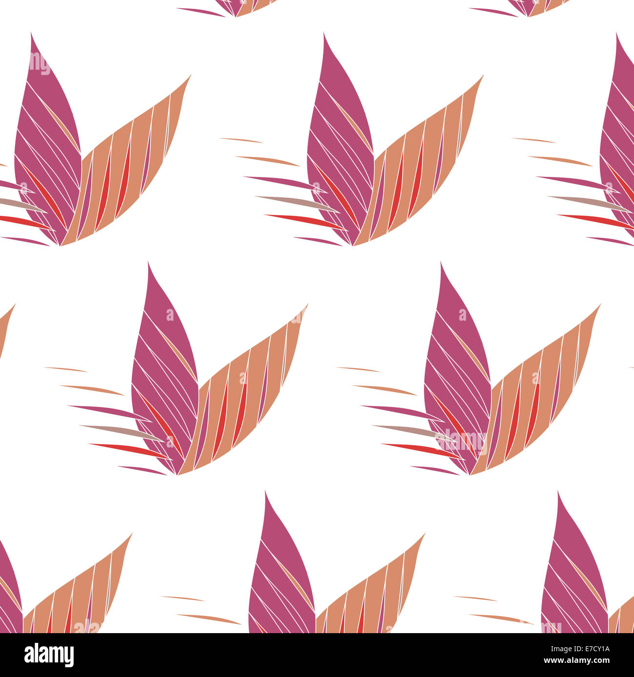 Romantic floral seamless pattern in gold Stock Photo - Alamy