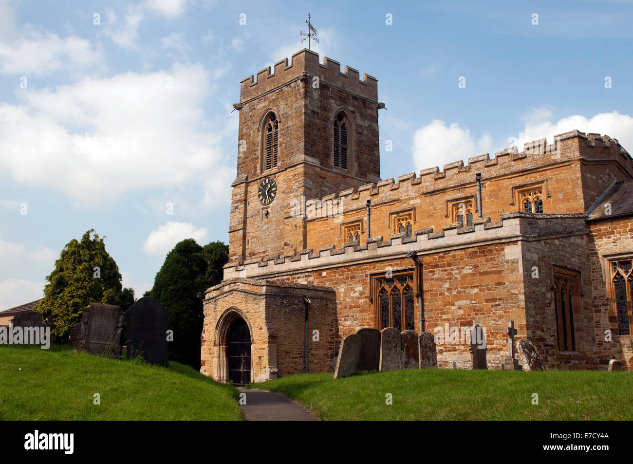 St. Mary and All Saints Church, Holcot, Northamptonshire, England, UK ...