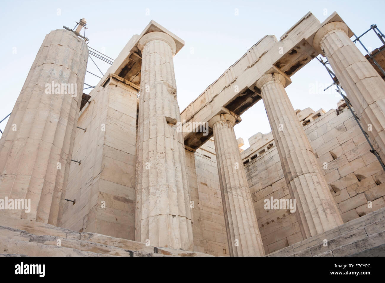 The Temple of Athena Nike on the Acropolis of Athens in Athens, Greece ...