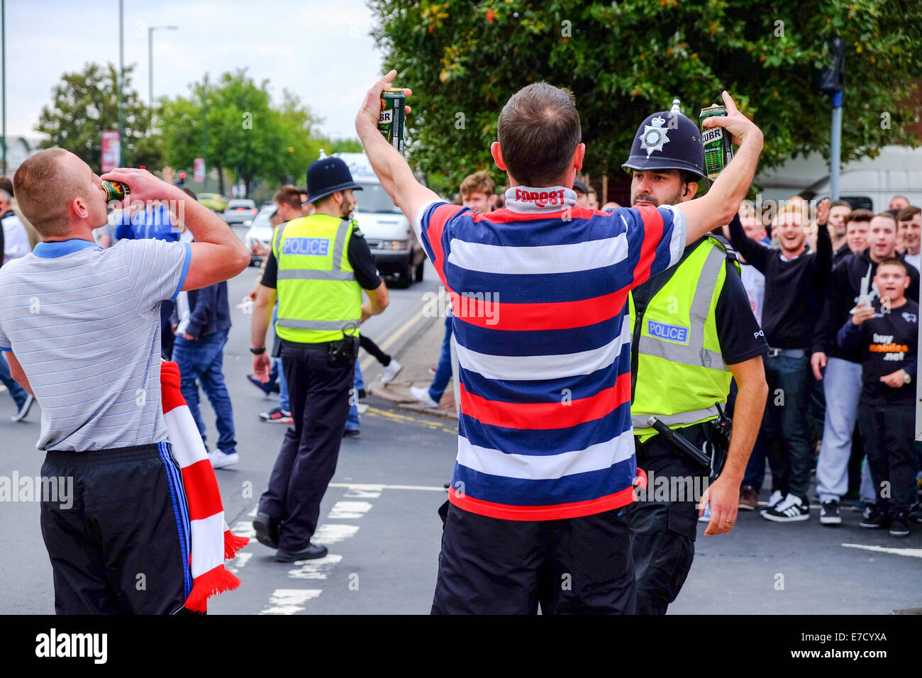 Nottingham, UK.14th September 2014. Championship football match between ...