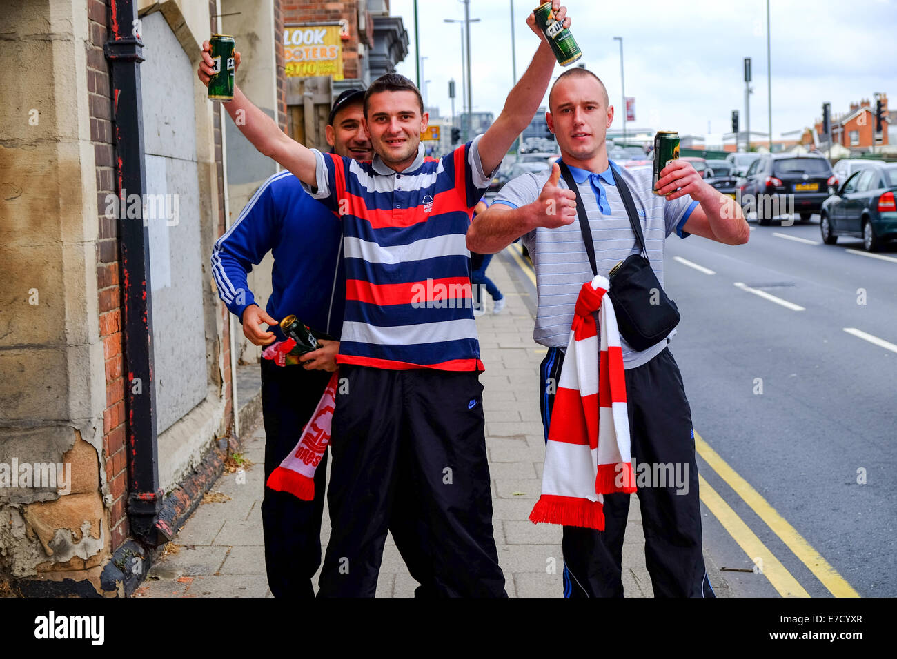 Football hooligans england hi-res stock photography and images - Alamy