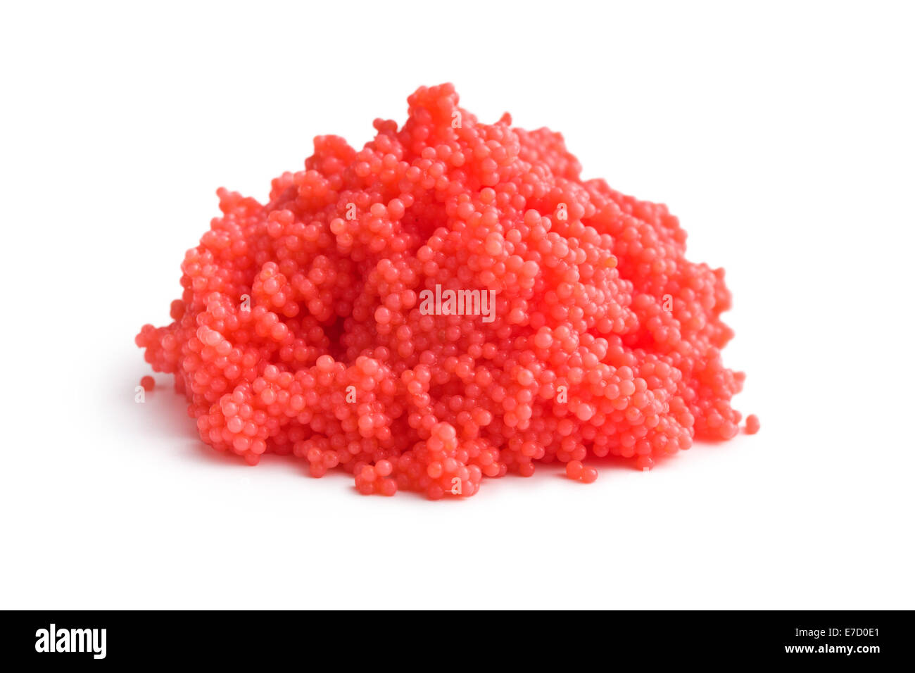 Fish red caviar on Cut Out Stock Images & Pictures - Alamy
