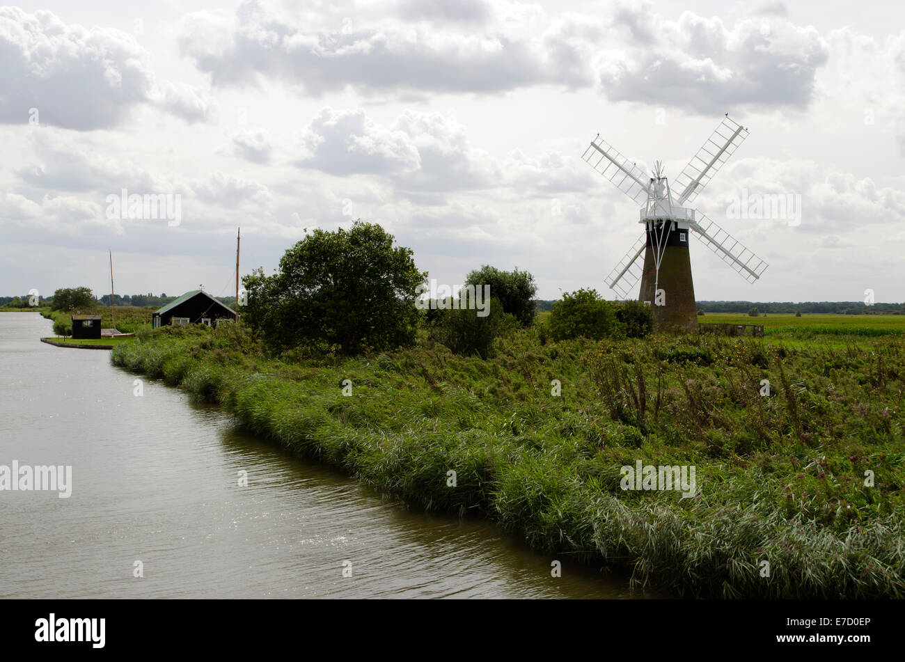 Drainage mill river ant hi-res stock photography and images - Alamy