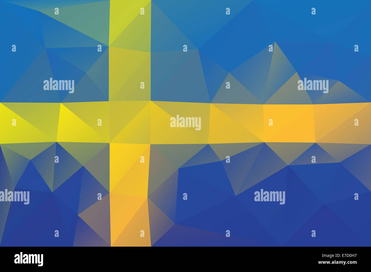Swedish flag vector hi-res stock photography and images - Alamy