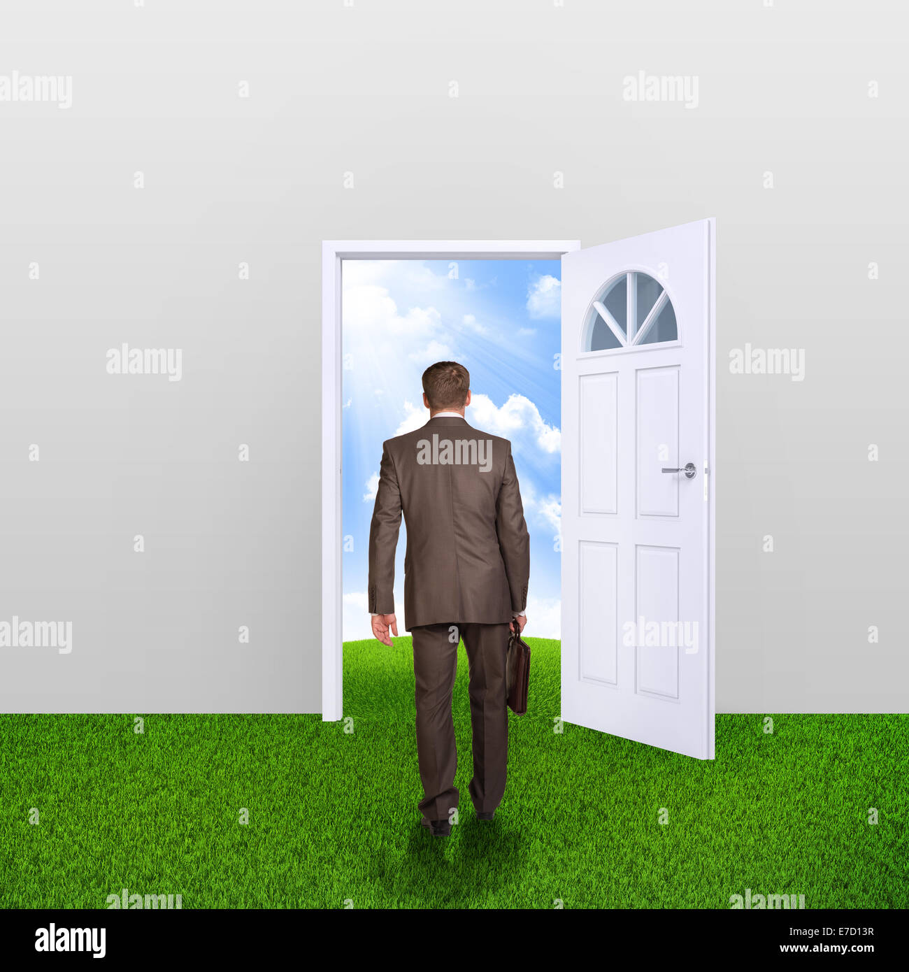 Stepping through doorway hi-res stock photography and images - Alamy