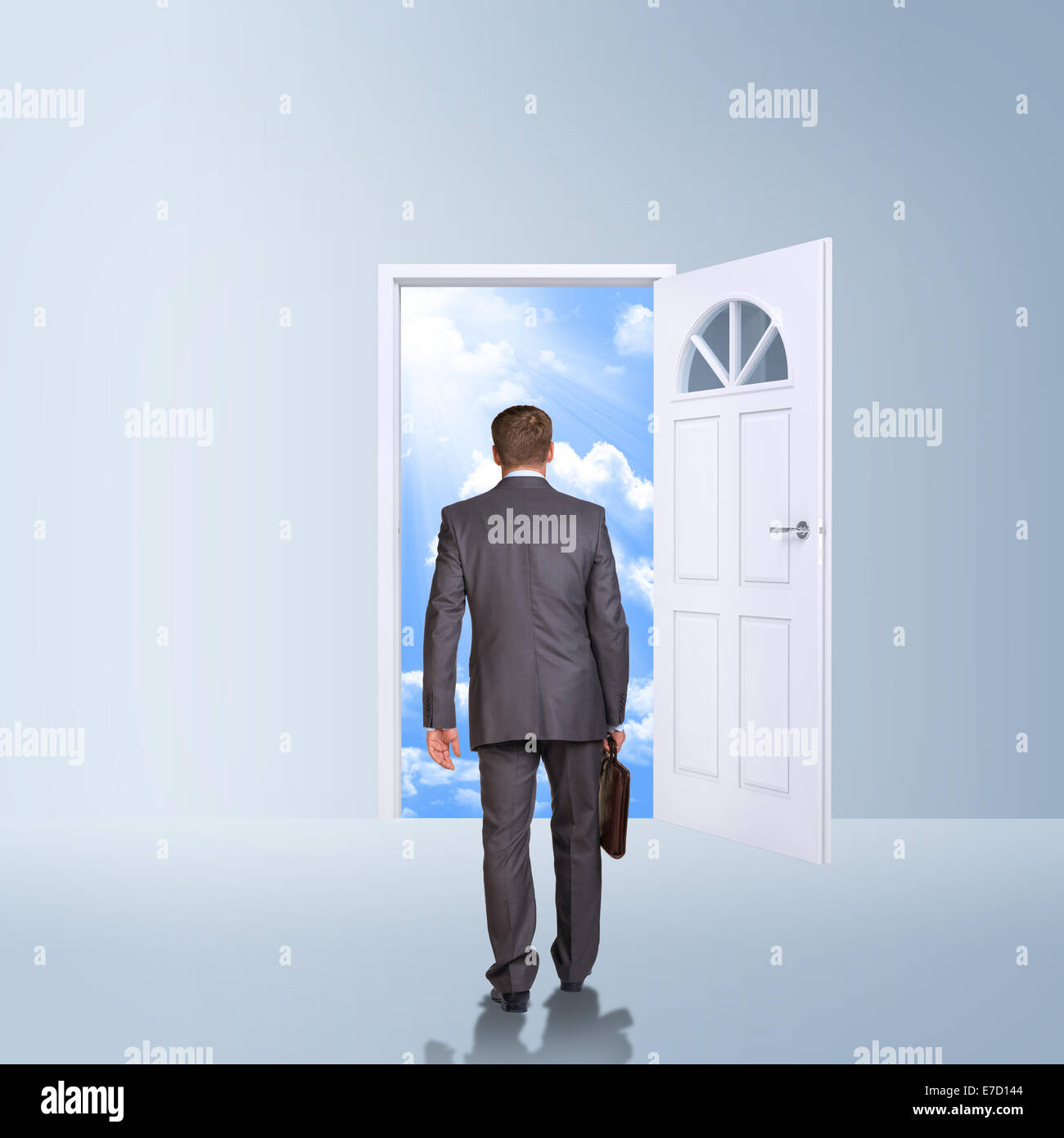 Stepping through doorway hi-res stock photography and images - Alamy