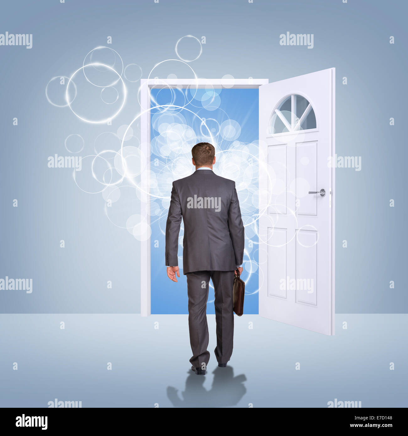 Stepping through doorway hi-res stock photography and images - Alamy