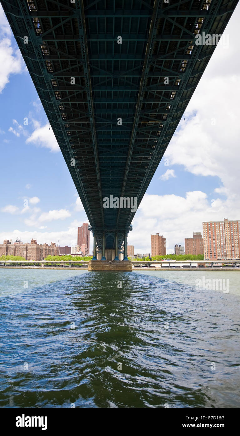 Manhattan bridge view from hi-res stock photography and images - Alamy