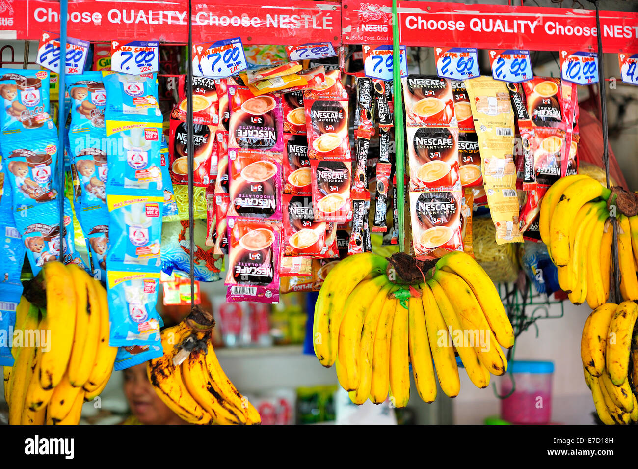Market Stall Display Cebu City Philippines Stock Photo - Alamy
