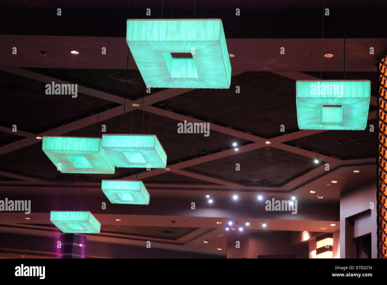 Ceiling lights hi-res stock photography and images - Alamy