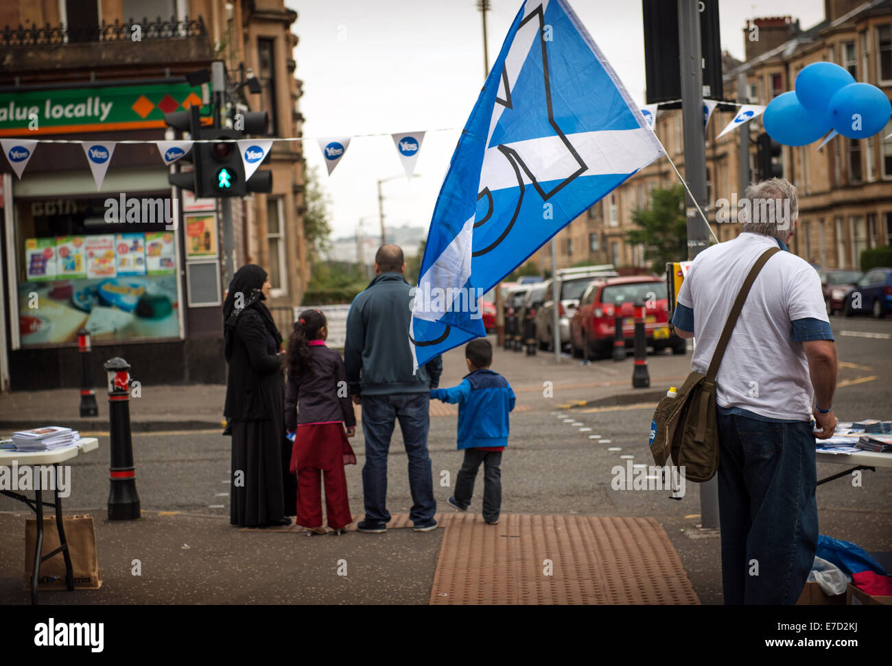 Independence referendum vote scotland hi-res stock photography and ...