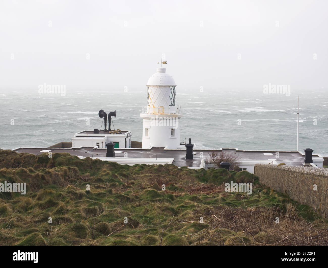 Pendeen Lighthouse in Cornwall Stock Photo - Alamy