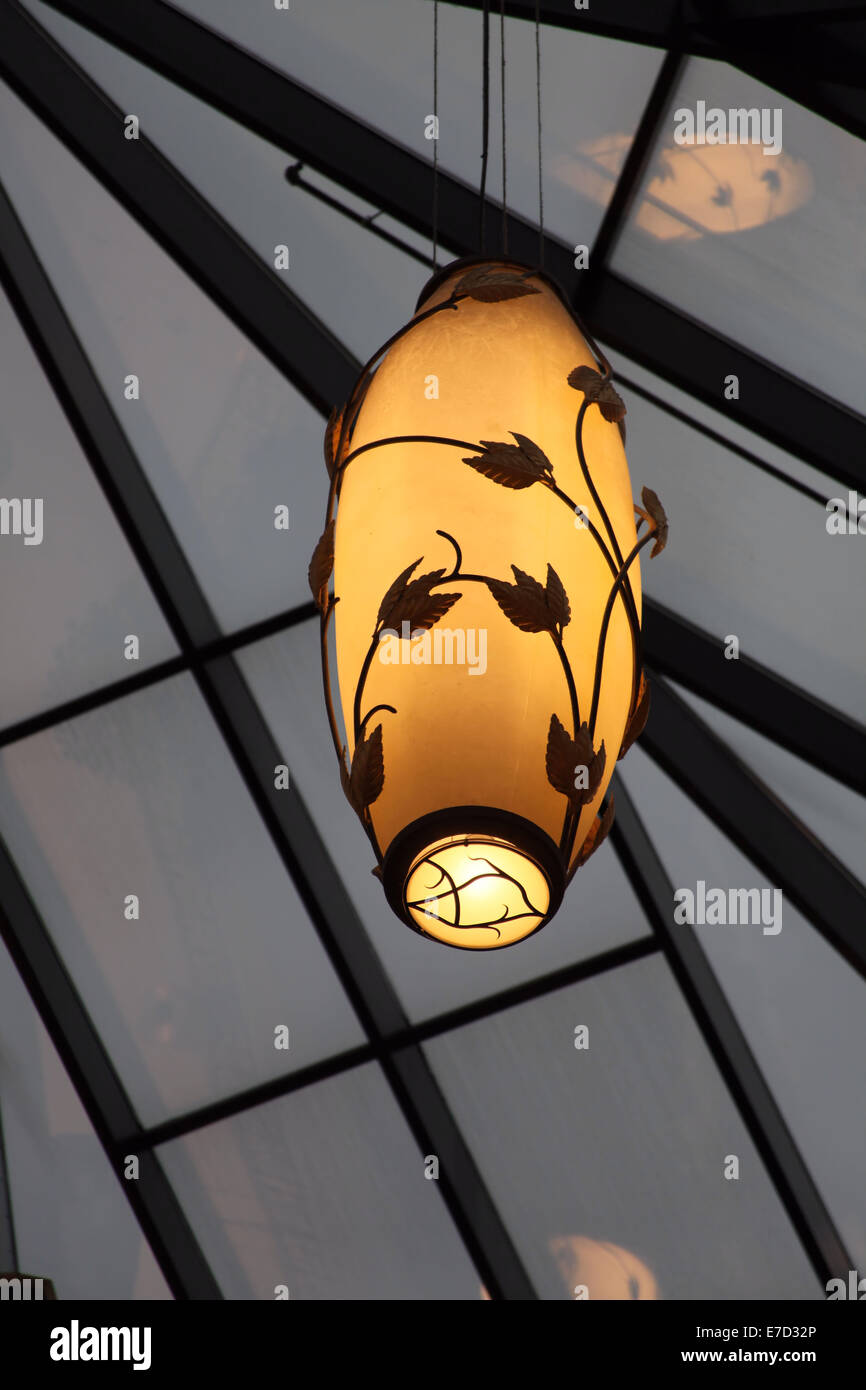 BEAUTIFUL CEILING LIGHT Stock Photo - Alamy