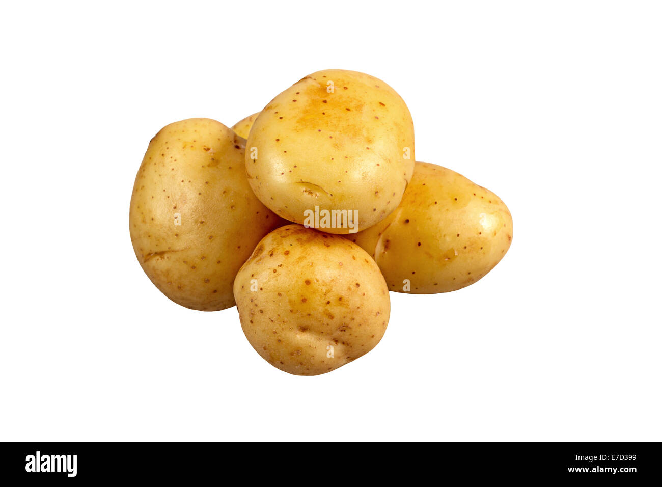 Fresh appetizing vegetable potato isolated on white background Stock ...
