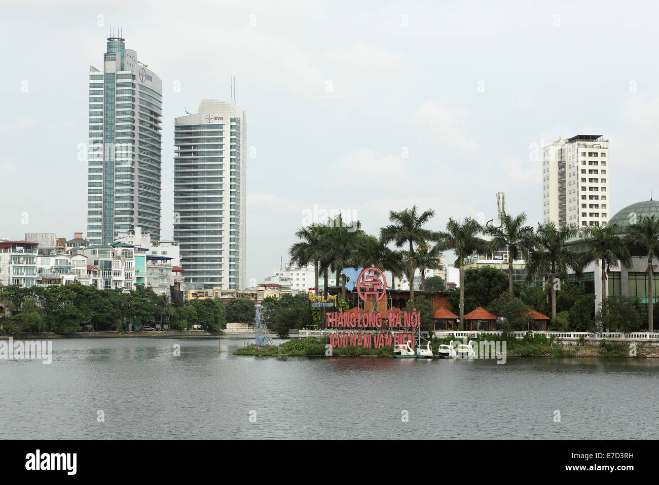 The EVN Tower in Hanoi, Vietnam Stock Photo - Alamy