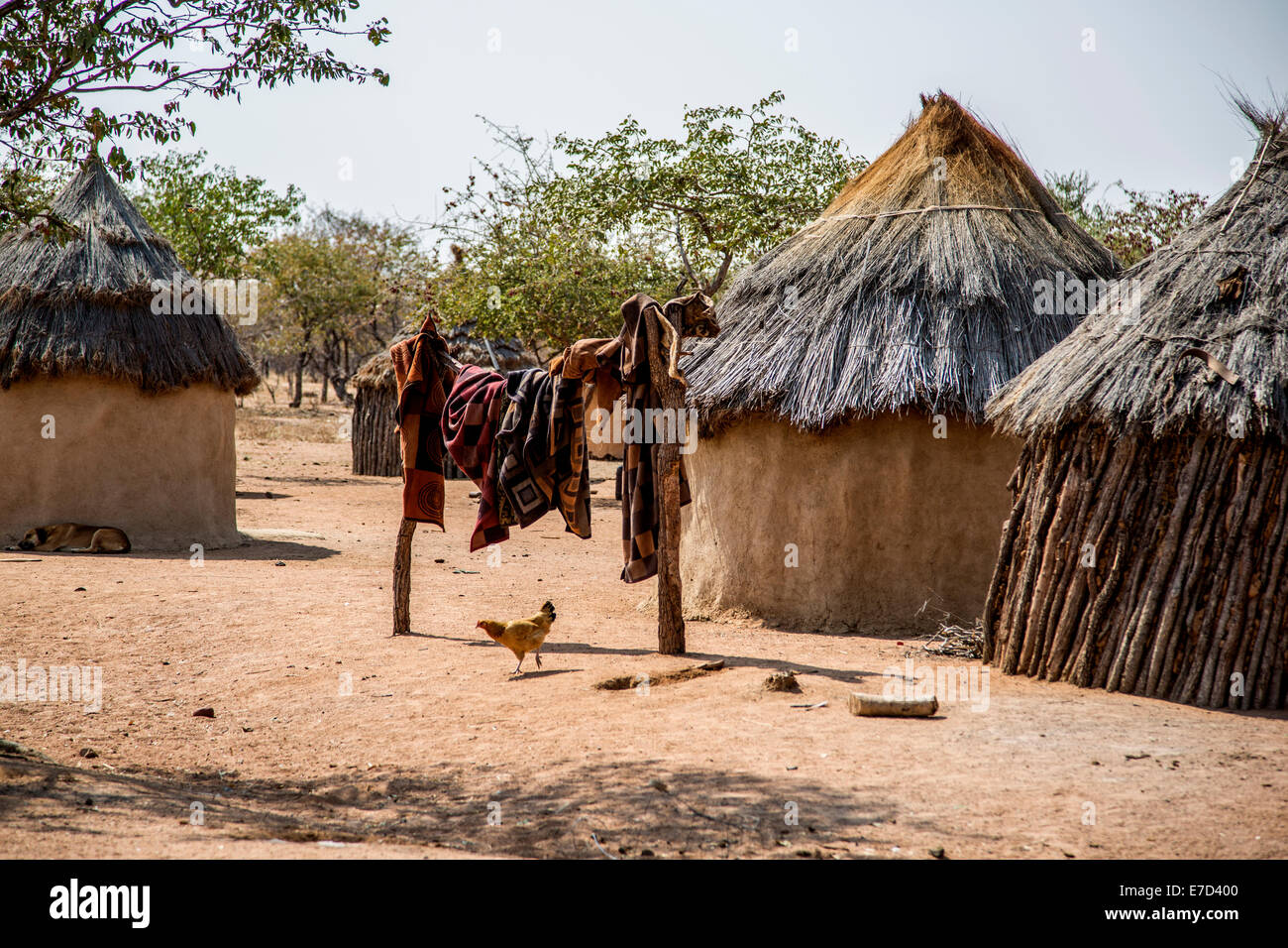 Village in namibia hi-res stock photography and images - Alamy