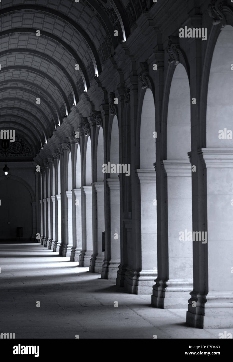 Arch in black and white hi-res stock photography and images - Alamy