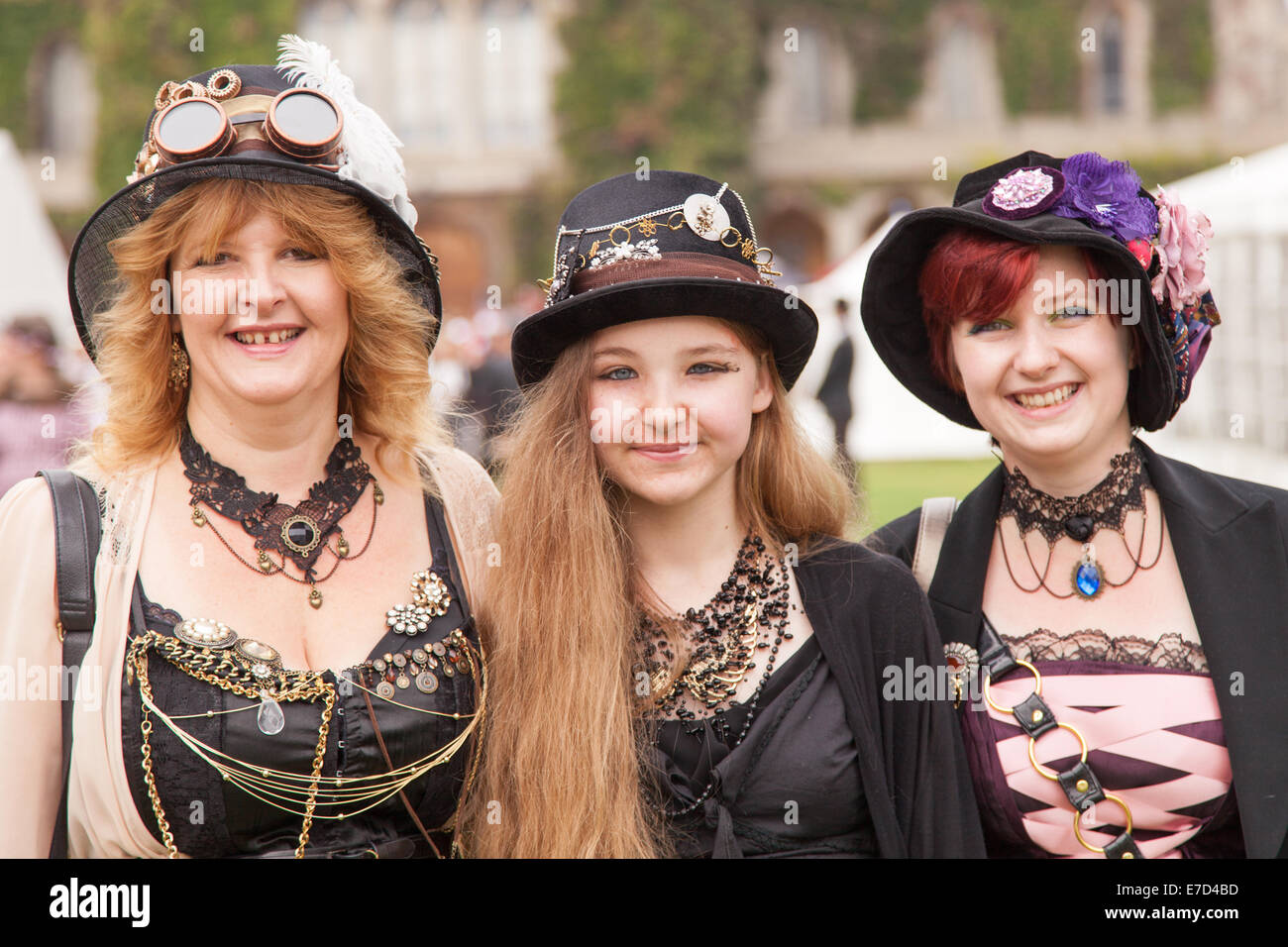 Lincoln, UK. 14th September, 2014. The biggest steampunk festival in ...