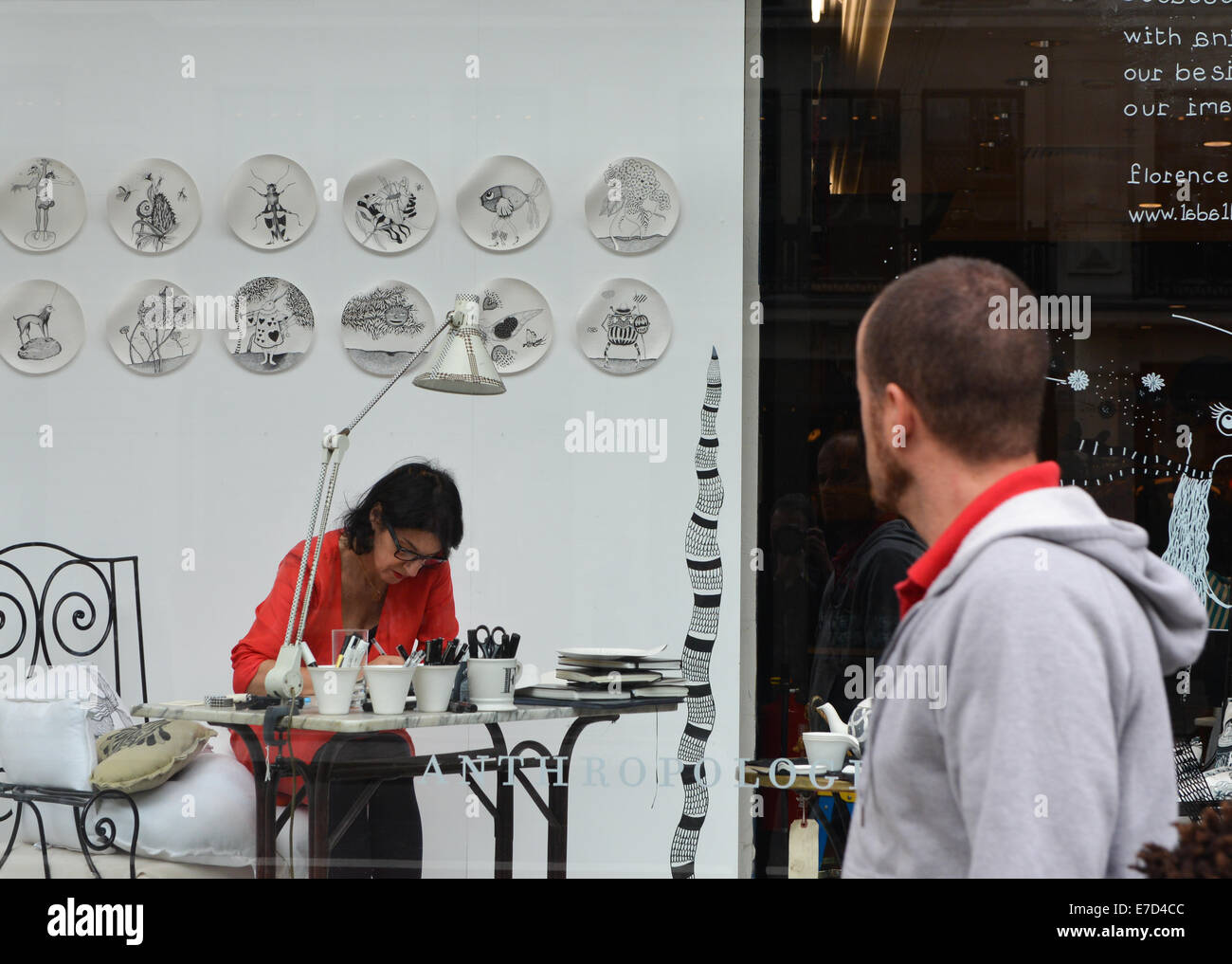 Regent Street, London, UK. 14th September 2014. As part of the London ...
