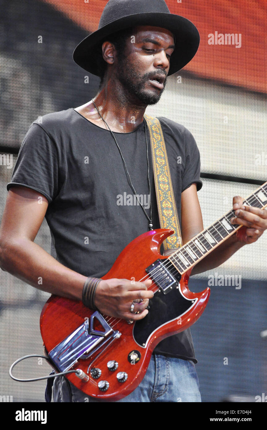 Raleigh, North Carolina, USA. 13th Sep, 2014. Singer GARY CLARK, JR ...