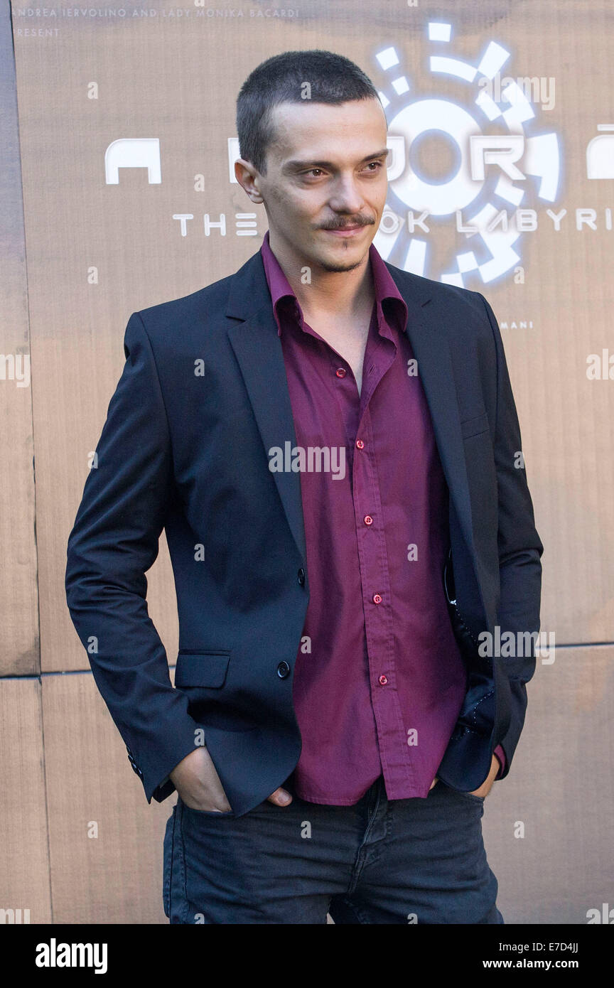 Mauro Conte attends the 'Andron - The Black Labyrinth' Photocall at La Casa Del Cinema on ...