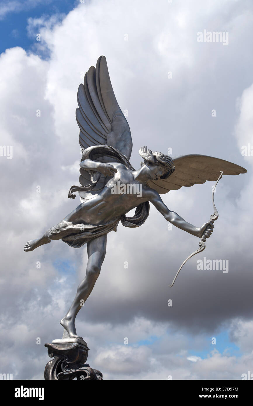 Piccadilly circus statue hi-res stock photography and images - Alamy