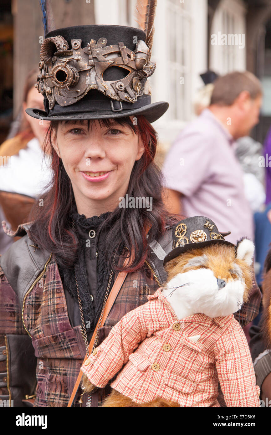 Lincoln, UK. 14th September, 2014. The biggest steampunk festival in ...