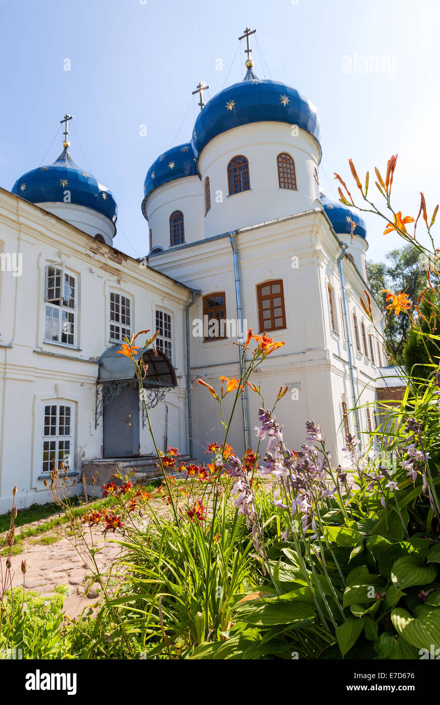 St. George's Monastery in Veliky Novgorod, Russia Stock Photo - Alamy