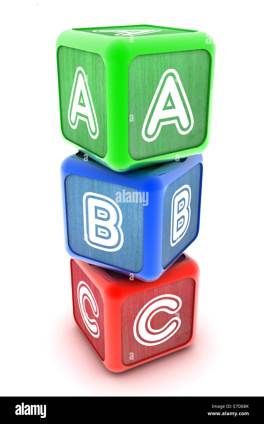Letter b building block alphabet hi-res stock photography and images ...