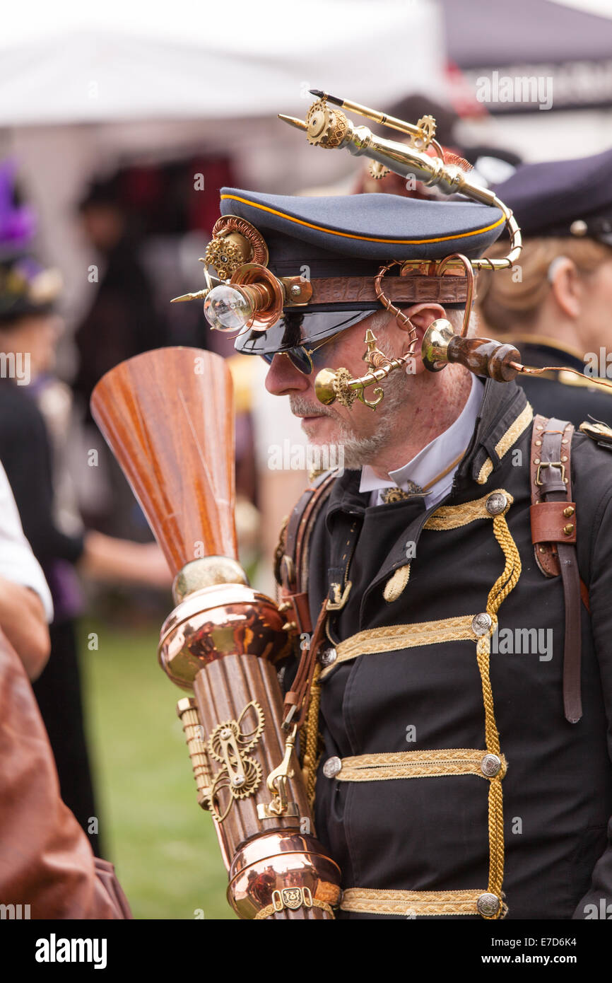 Lincoln, UK. 14th September, 2014. The biggest steampunk festival in ...