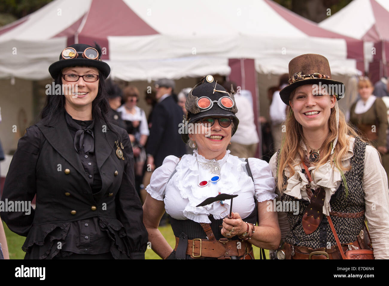 Lincoln, UK. 14th September, 2014. The biggest steampunk festival in ...