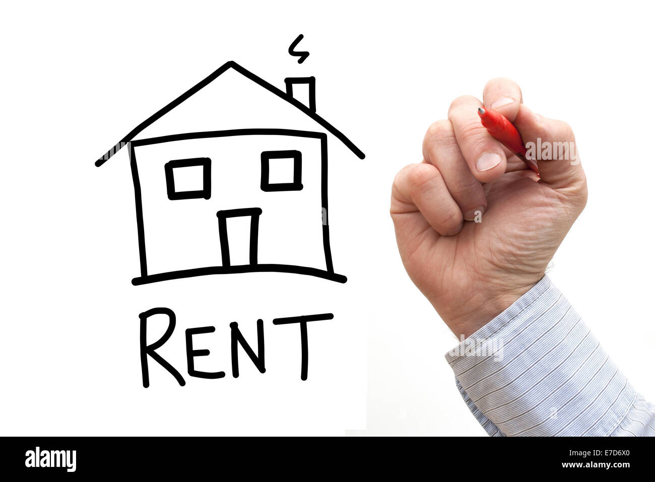 Male rent apartment house hi-res stock photography and images - Alamy