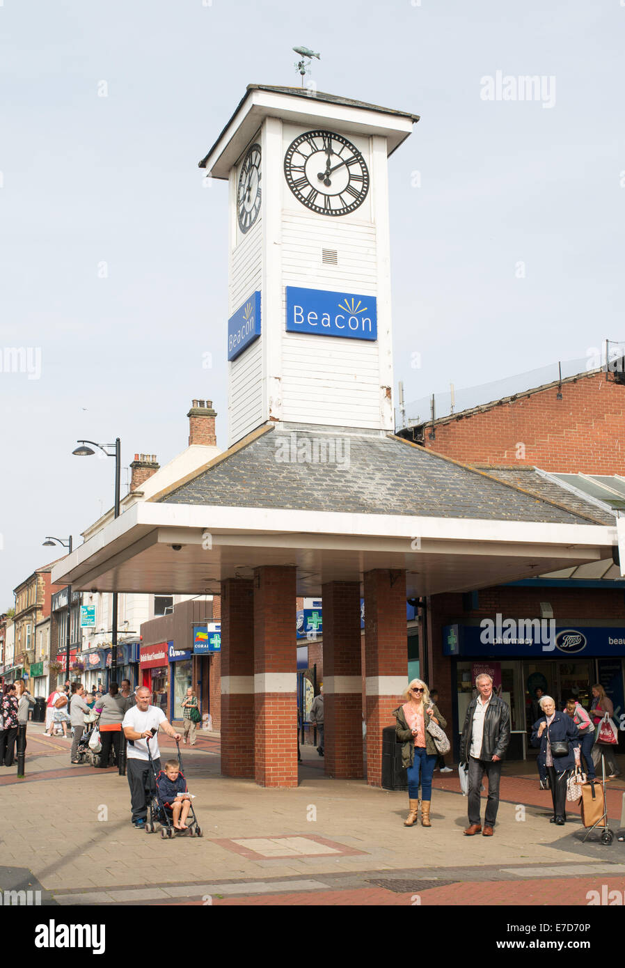 The Beacon shopping centre North Shields, North East, England, UK Stock ...