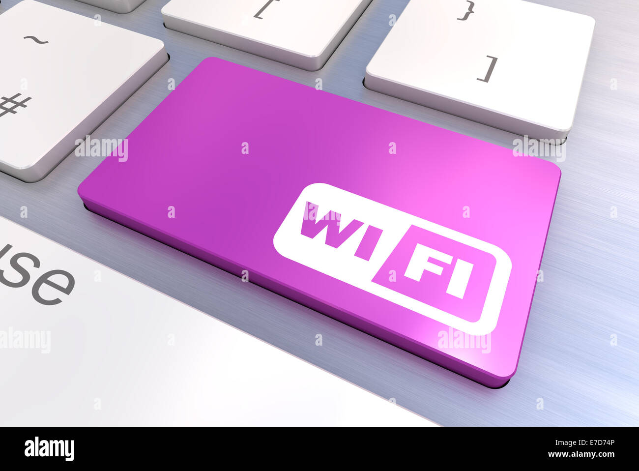 Wifi illustration hi-res stock photography and images - Alamy