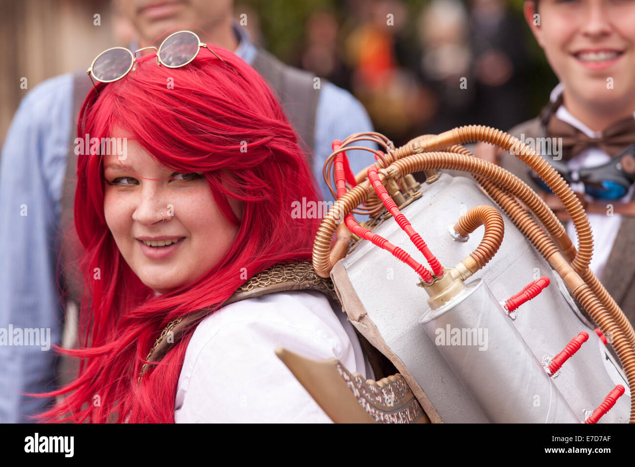 Lincoln, UK. 14th September, 2014. The biggest steampunk festival in ...