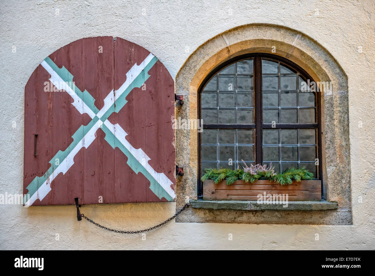 Medieval castle window hi-res stock photography and images - Alamy