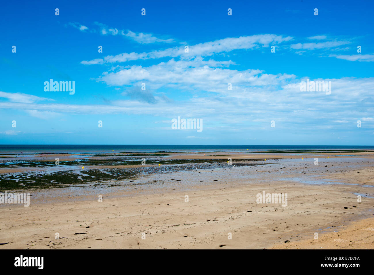 Gold Beach in Normandy, France EU Stock Photo - Alamy